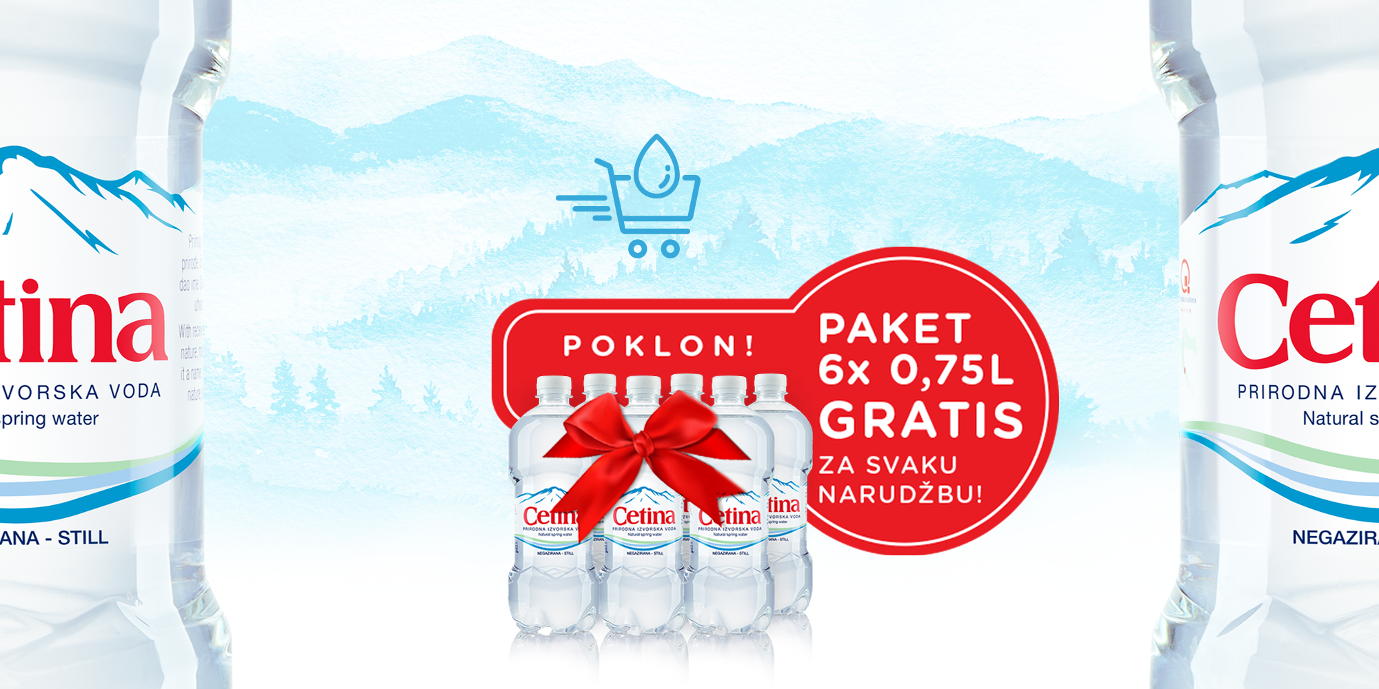 Kontakt - Cetina - Prirodna izvorska voda